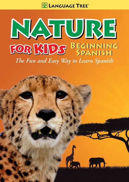 Nature for Kids Learn Spanish / Beginning Spanish DVD | Multilingual Books