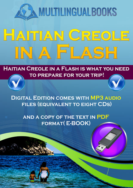 Haitian Creole In a Flash | Multilingual Books