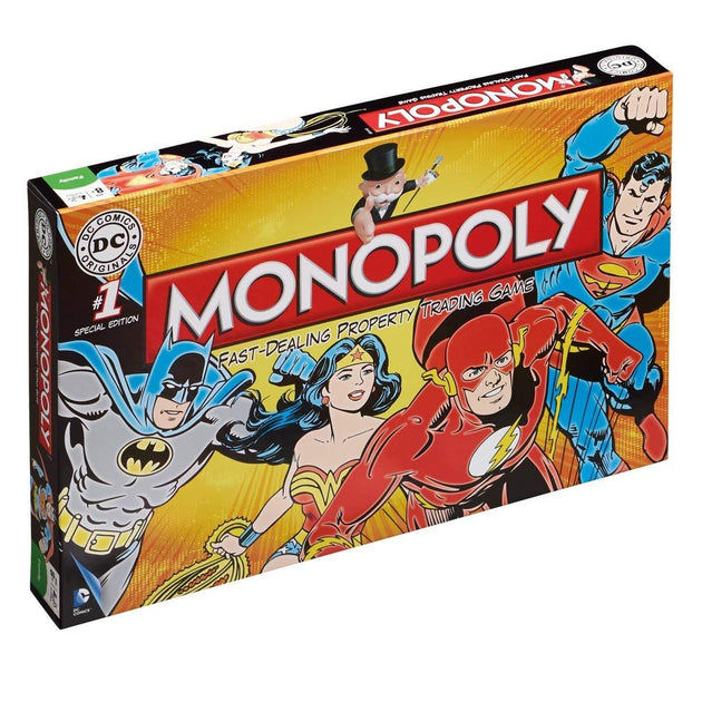 DC Comics Retro Monopoly | Multilingual Books