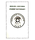 English and Cheyenne Student Dictionary | Multilingual Books