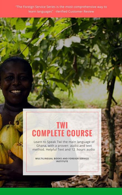 Twi Basic Course Download by Foreign Service Institute | Multilingual Books