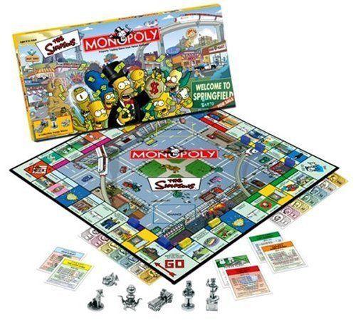 The Simpsons Monopoly Board Game | Multilingual Books