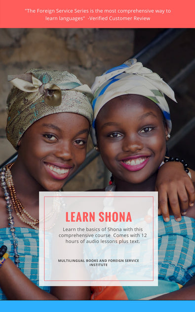 Learn Shona Mp3 Download or Flash Drive | Multilingual Books