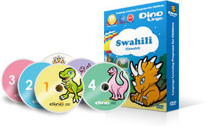 Dino Albanian DVD Course for Children | Multilingual Books